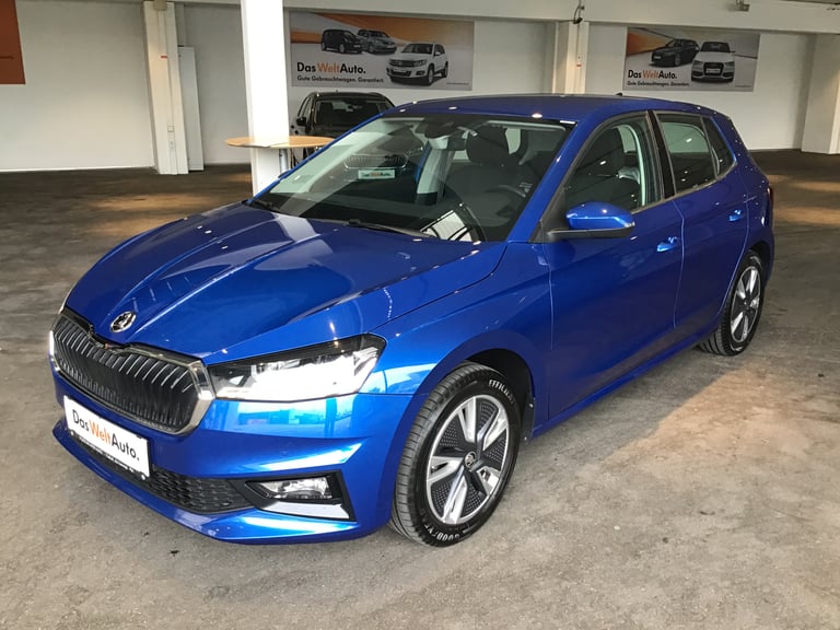 Škoda Fabia in mittelblau - metallic gebraucht in Linz-Leonding für € ...