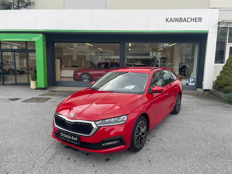 Škoda Octavia Combi in Velvet-Rot Metallic gebraucht in Köflach für € ...