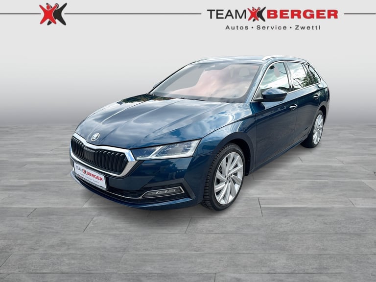 Škoda Octavia Combi in 0F Lava-Blau Metallic gebraucht in Zwettl für € ...
