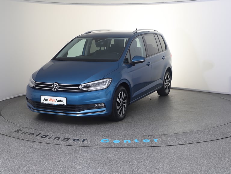 VW Touran in mittelblau - metallic gebraucht in Rohrbach für € 26.490 ...